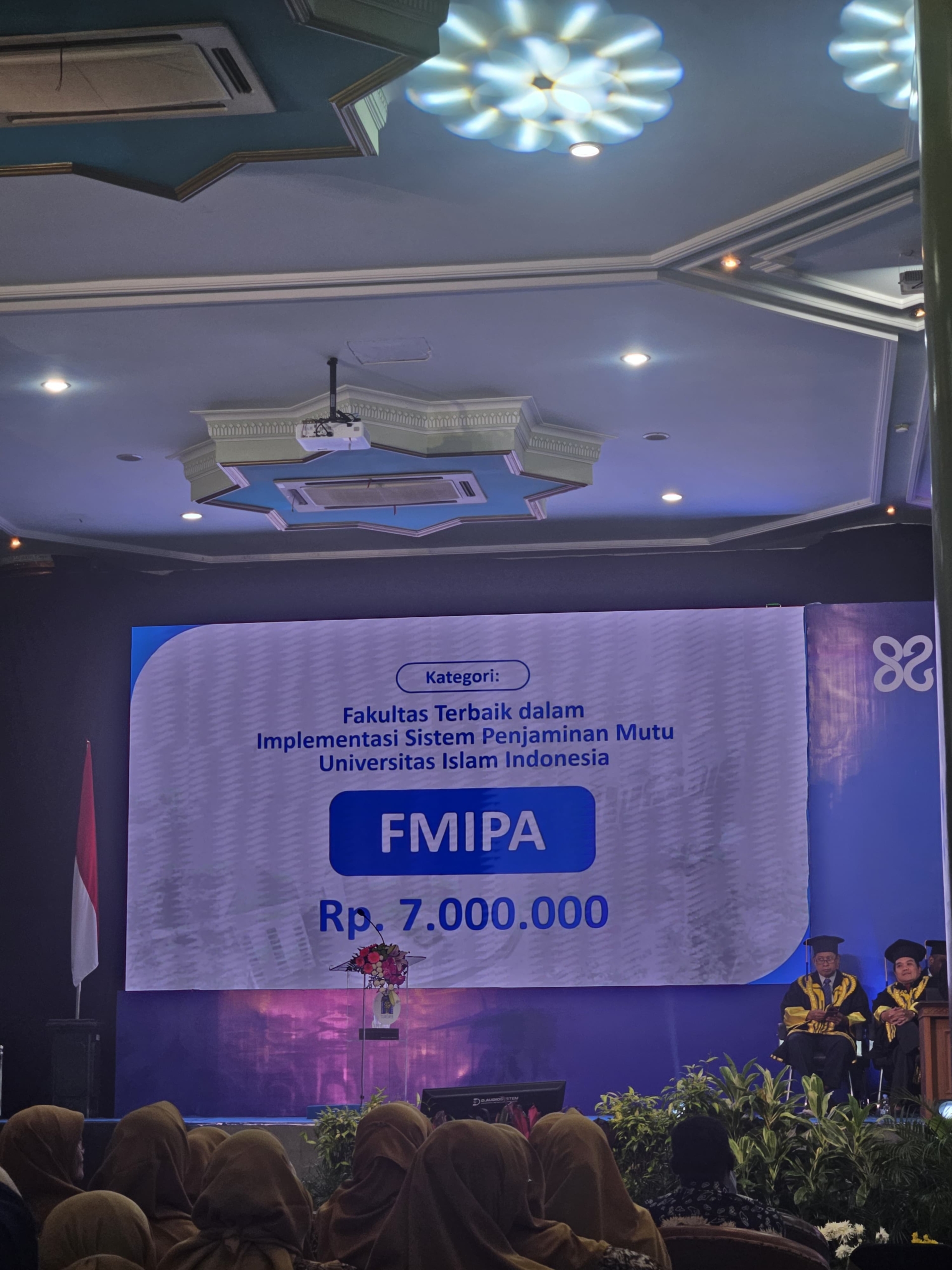 FMIPA UII Raih Prestasi Gemilang dalam Milad ke-82 Universitas Islam Indonesia - Fakultas ...